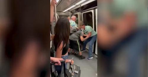 Fight Breaks Out On Denver Airport Train As America Continues To