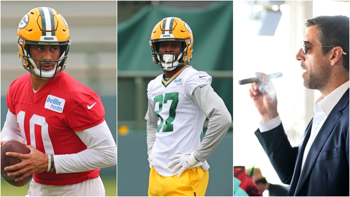 Packers WR Doesn't See 'Big Difference' Between Love, Rodgers | OutKick