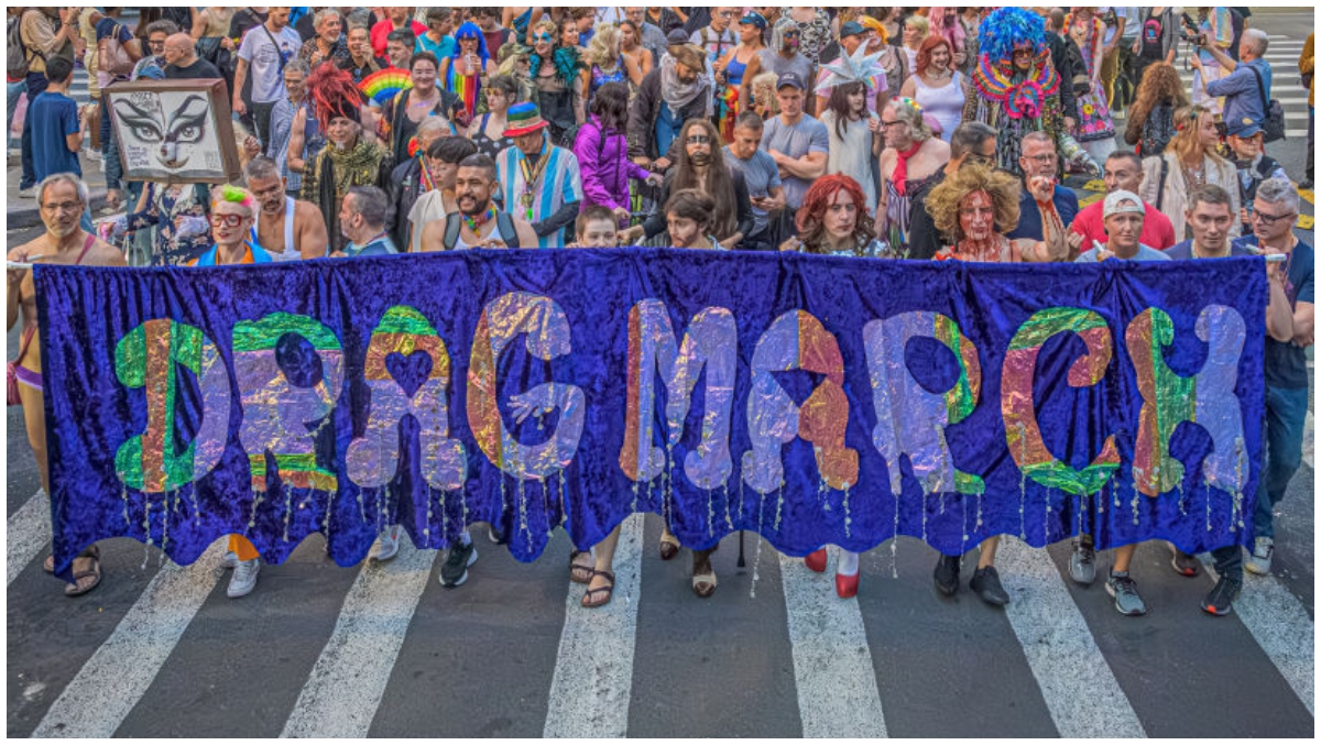 Drag Marchers Chant They're 'Coming For Your Children' - outkick | OutKick