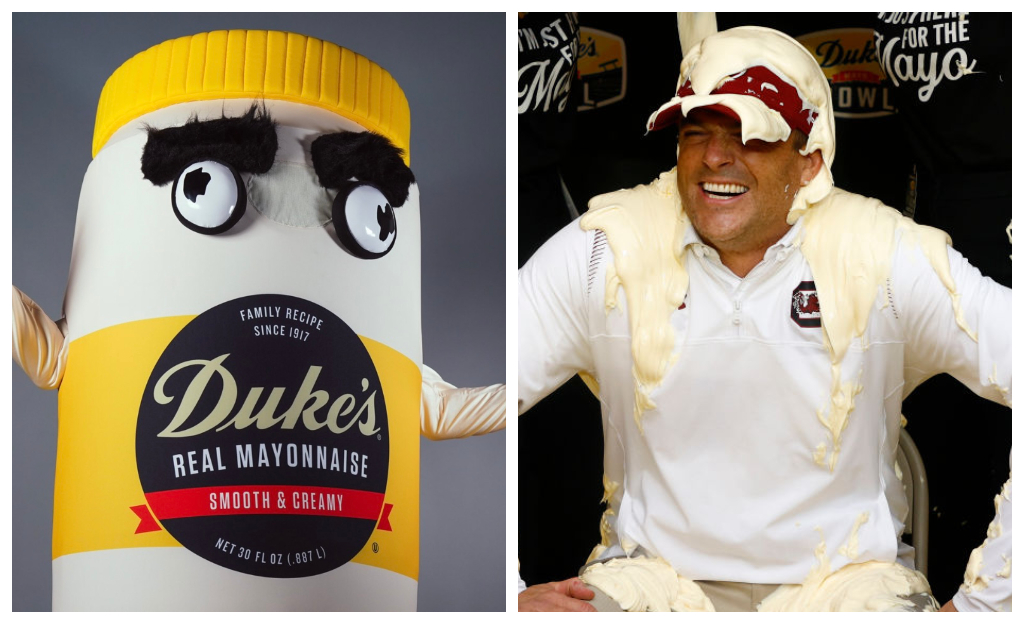 Duke's Mayo Bowl Unveils Disturbing Mascot Tubby - outkick | OutKick