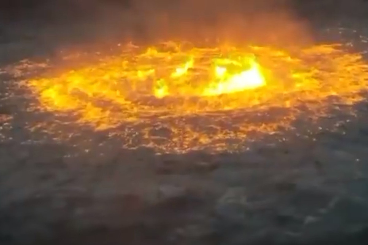 Pemex Pipeline Causes Horrifying 'Eye of Fire' In Gulf of Mexico | OutKick
