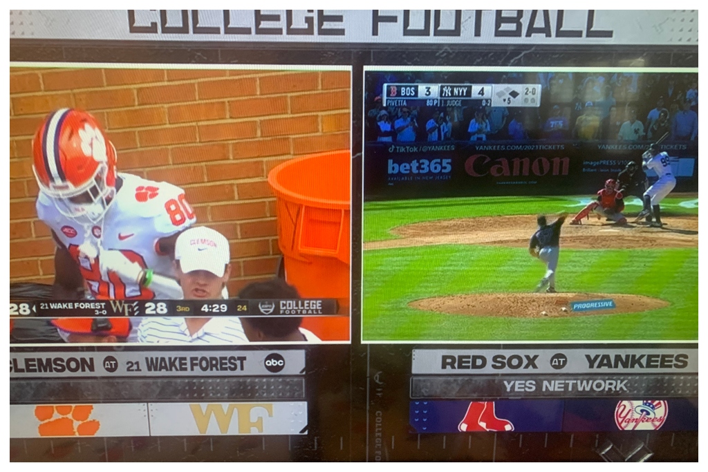 ESPN Keeps Showing Aaron Judge During Clemson-Wake Forest Game | OutKick