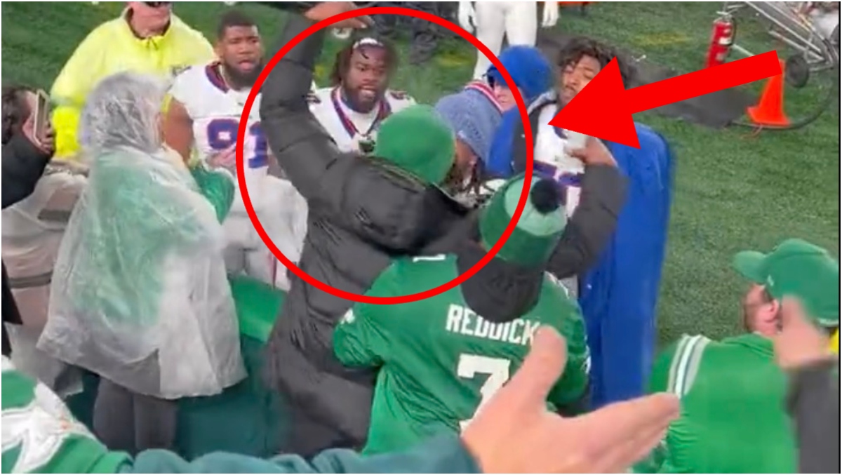 Buffalo Bills Player Shaq Lawson Shoves Fan: VIDEO - outkick