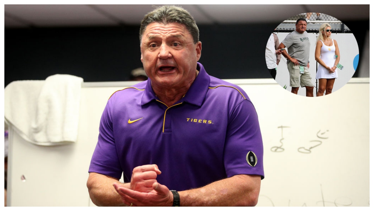 Ed Orgeron Gave His Fiancée A Sunday Morning Speech From Their Mi