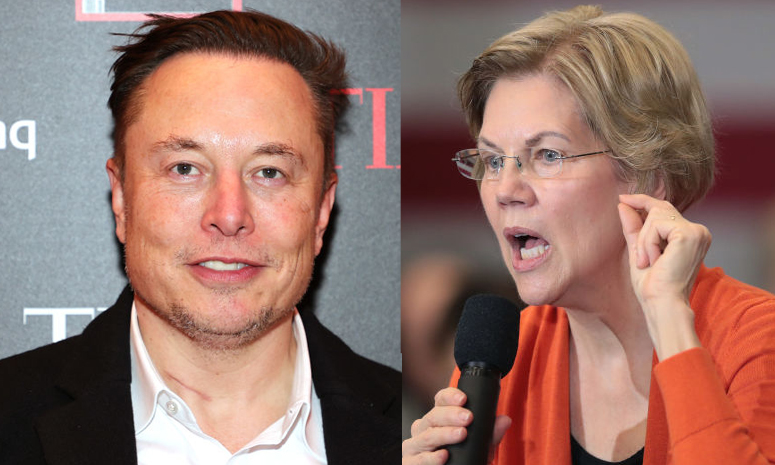 A Fight Breaks Out Between Elon Musk & Elizabeth 'Pocahontas' Warren ...