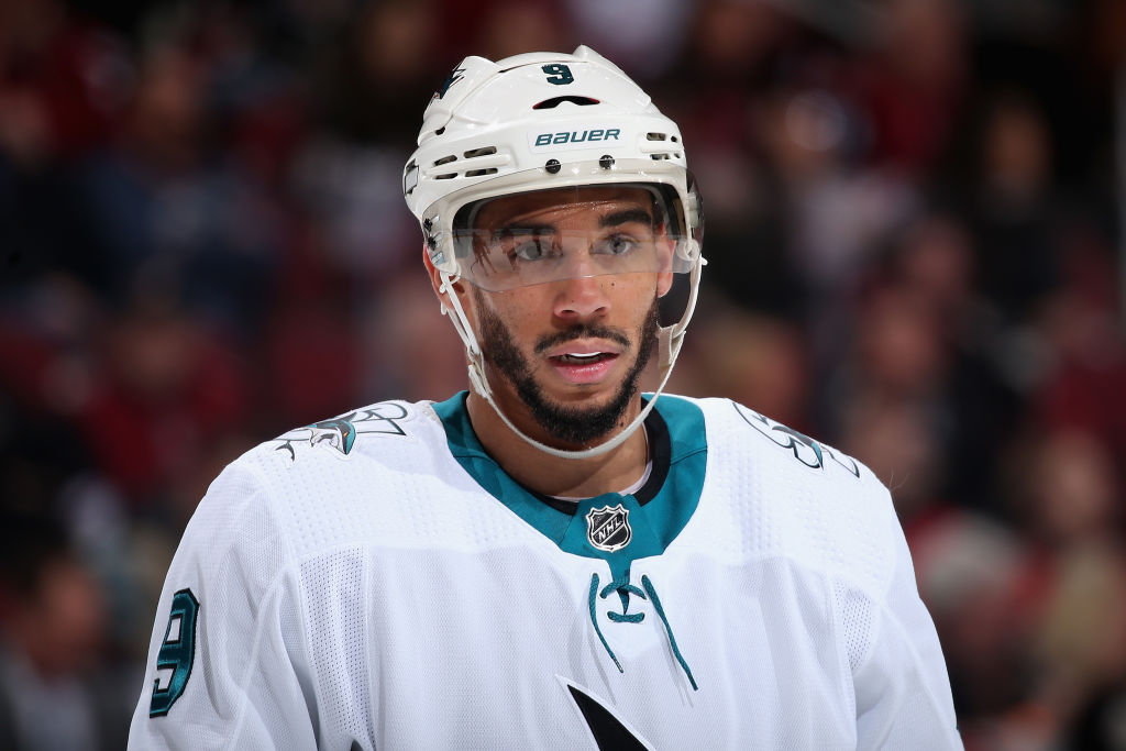Sharks' Winger Evander Kane Challenges Jake Paul to Bout: 'I'd Wreck Ya ...