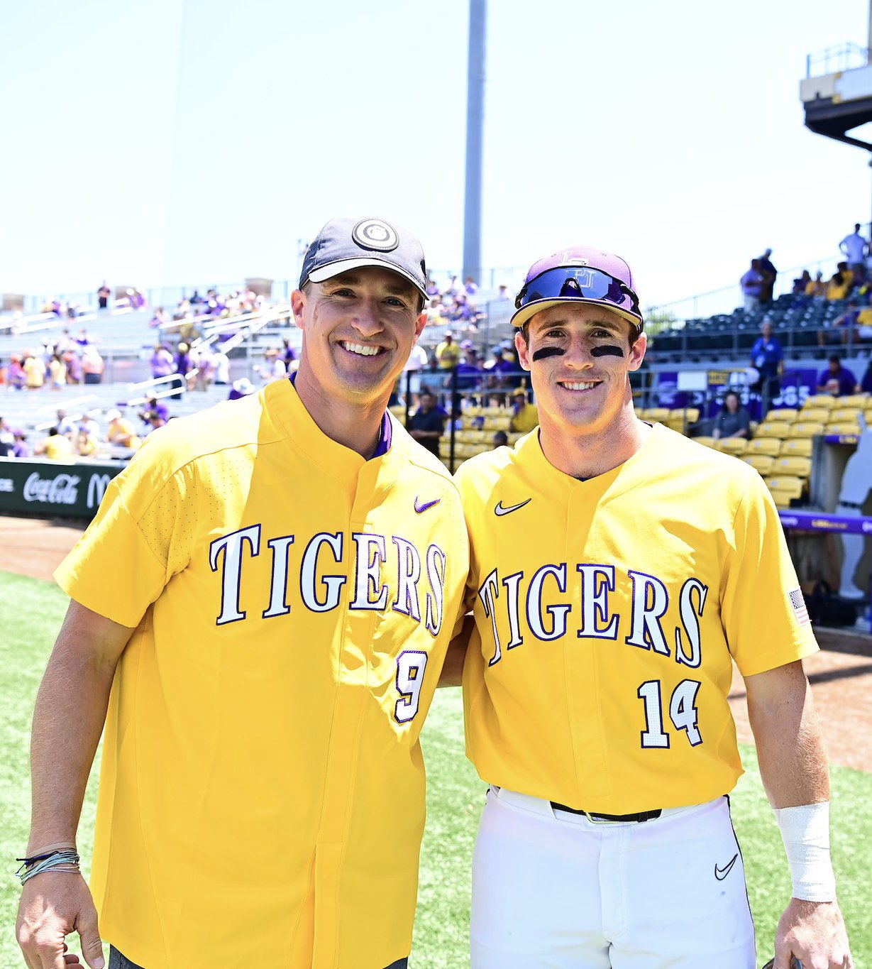 Saints Legend Drew Brees Hypes Up LSU Men's Baseball Ahead of Sunday's ...