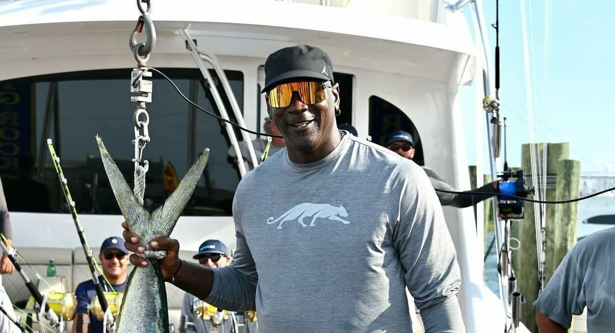 Bulls Legend Michael Jordan Catches A Giant Fish | OutKick