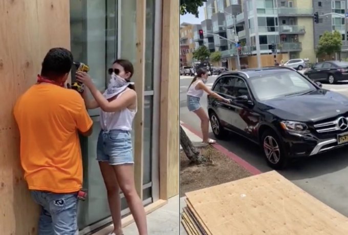 Journalist Intern Outed For Boarding Up Influencer Photo Op | OutKick