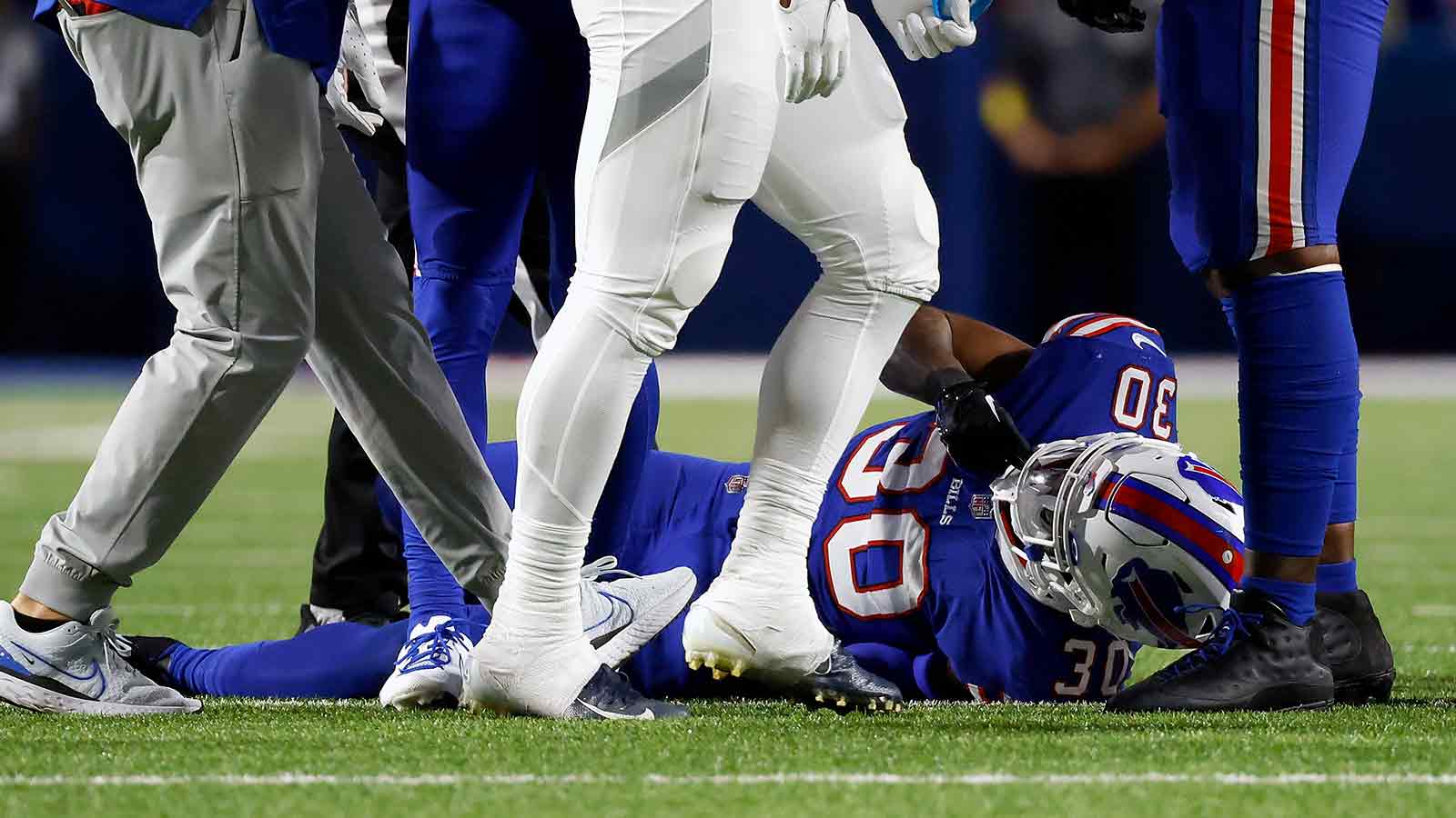 Bills CB Dane Jackson Released From Hospital After Scary Neck Injury ...