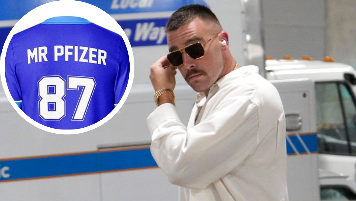 Pfizer Embraces Travis Kelce's 'Mr. Pfizer' Nickname With New Billboard ...