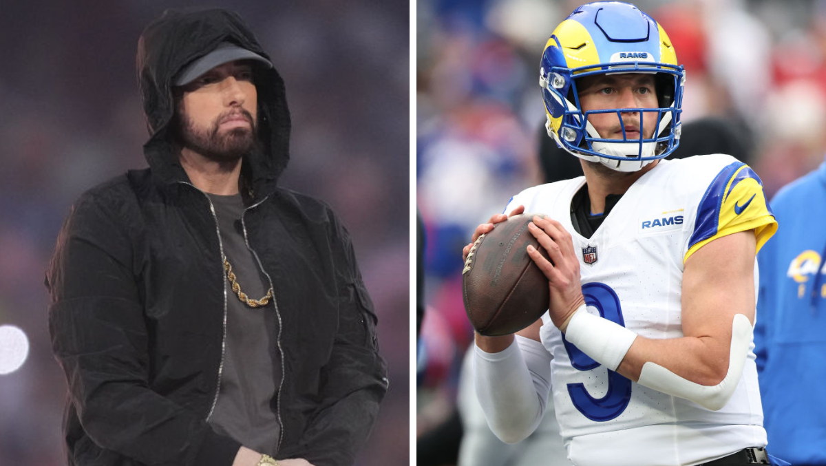 Eminem Pleads With Matthew Stafford To Let Lions Win Playoff Game ...