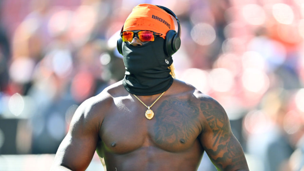 After Fire Pit Injury, David Njoku Wants To Give Back To Other Burn ...