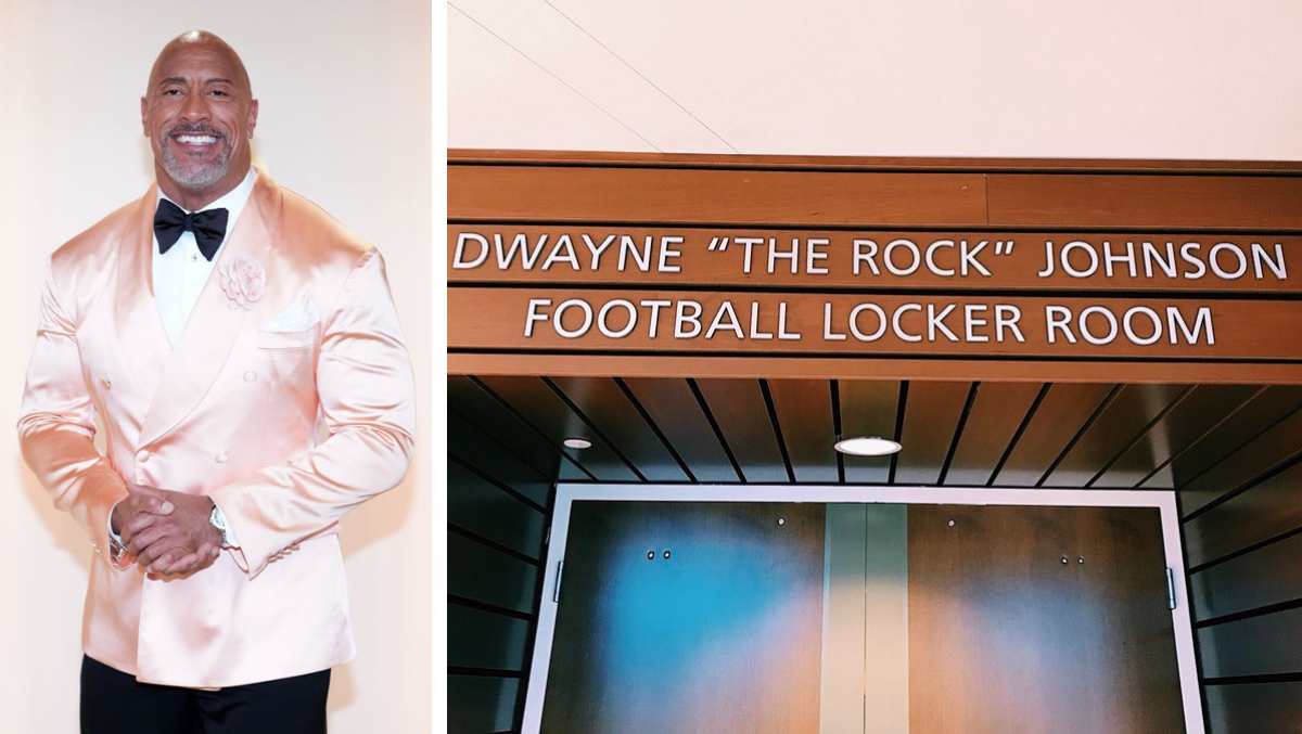 The Rock Shows Off Miami Locker Room Named After Him | OutKick