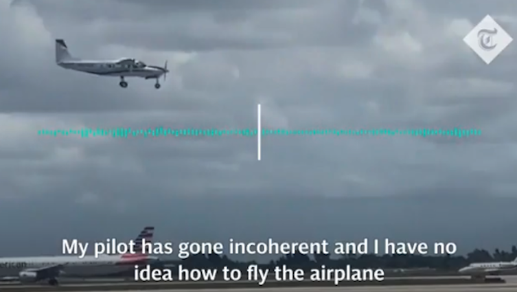 Passenger Lands Plane With The Help Of Air Traffic Controller After ...
