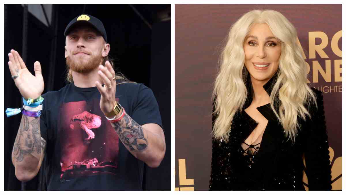 George Kittle Hops On Stage To Sing Cher In Front of 49ers Fans | OutKick