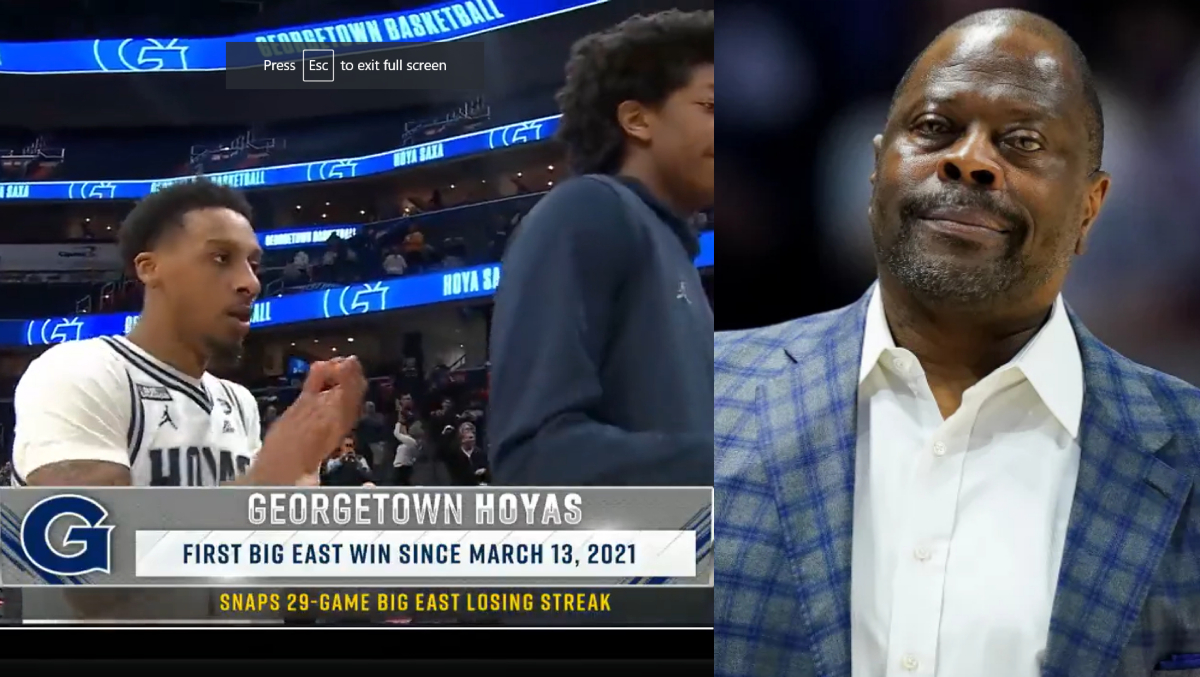 Georgetown won their first Big East game since March of 2021 | OutKick