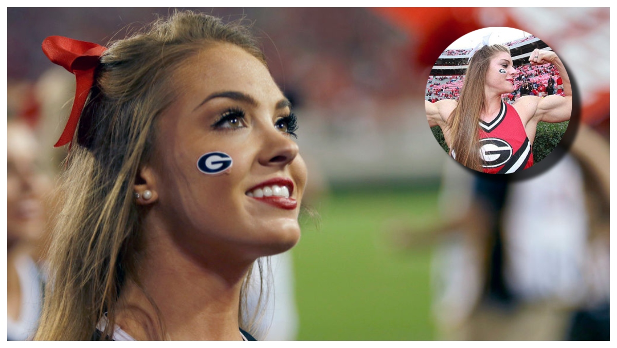 Georgia Cheerleader Who Went Viral For Massive Biceps Resurfaces With ...