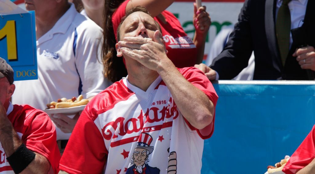 American Hero Joey Chestnut Returns By Crushing 200 Boneless Buffalo ...