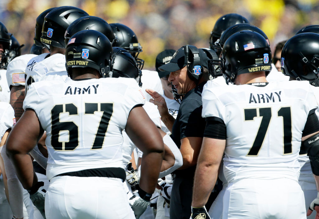 A Dozen Army Players Carry The Ball Yesterday | OutKick
