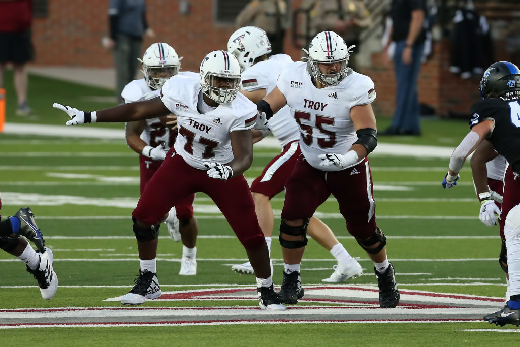 Troy OL Derrick Graham Scores Exceptional Big-Man TD | OutKick