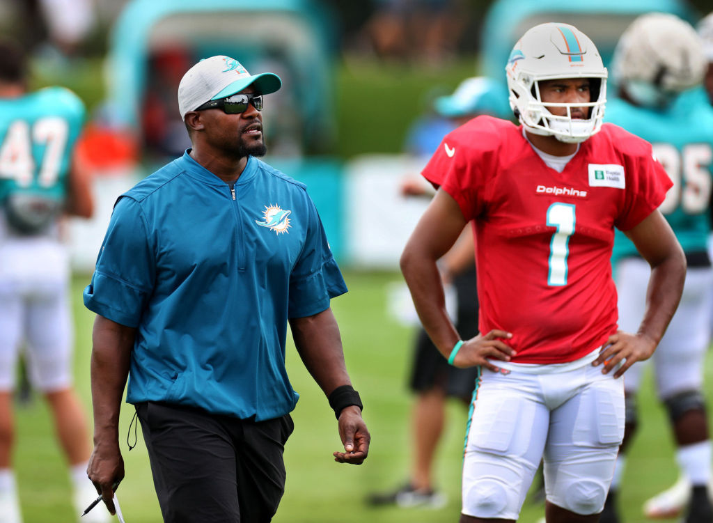 Brian Flores Responds To Tua Tagovailoa Calling Him A 'Terrible Person' | OutKick