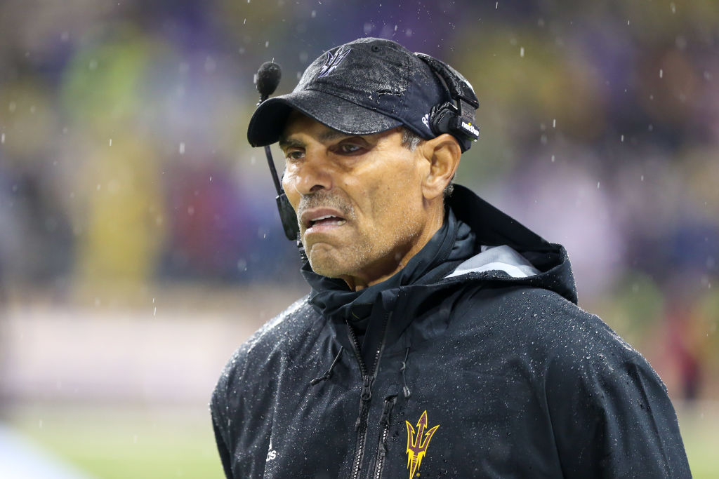 Coach Accuses Arizona State Of Leaking Intel To Get Herm Edwards Fired ...