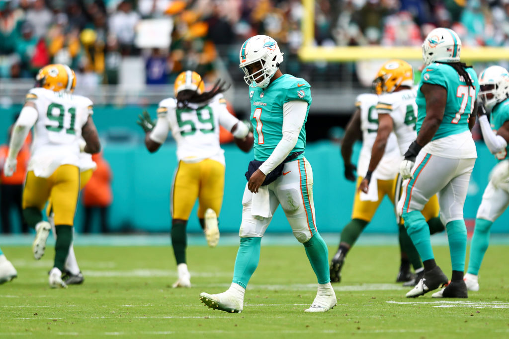 Dolphins Quarterback Tua Tagovailoa In Concussion Protocol With Next ...