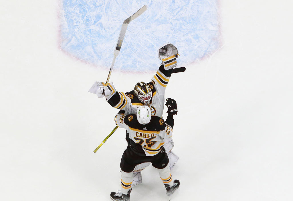 Bruins Linus Ullmark Scores NHL's First Goalie Goal Since 2020 | OutKick