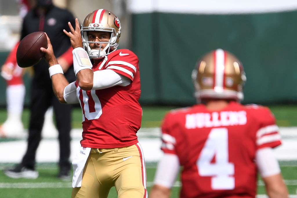 Jimmy Garappolo Out With Ankle Injury | OutKick