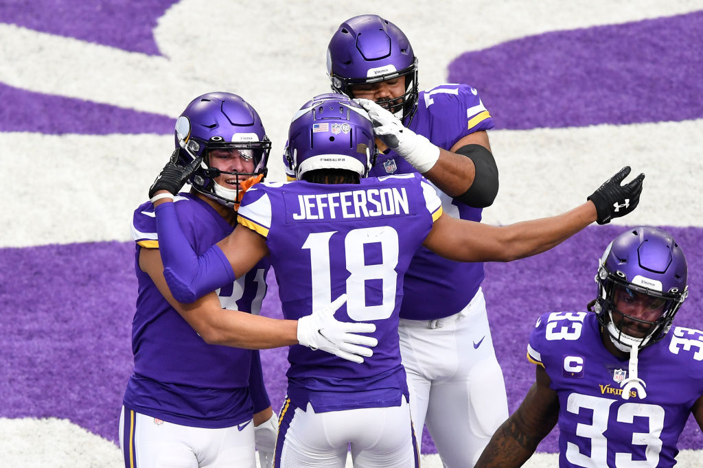 Justin Jefferson Suffers Apparent Shoulder Injury At Vikings Training Camp | OutKick