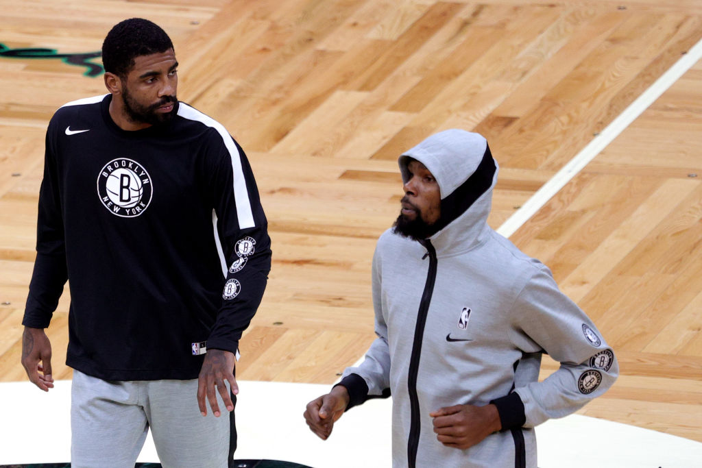 The KD-Kyrie Brooklyn Nets Put On A Show In The First Half Against ...
