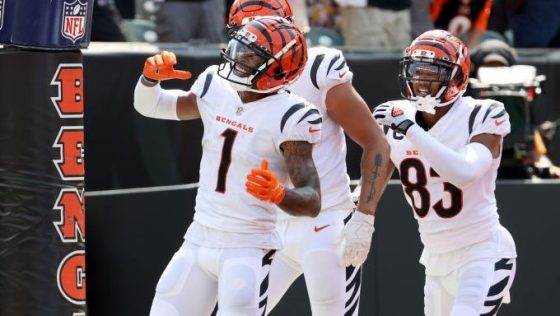 Bengals WR Ja'Marr Chase On Track For Best Rookie Receiver Season In ...