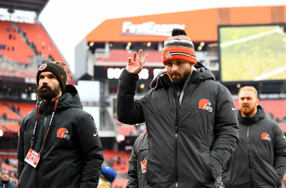 Coincidence? Baker Mayfield Appearing On Same Pod That Johnny Manziel ...