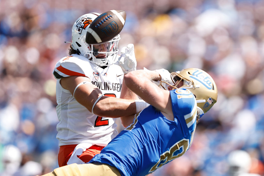 Bowling Green Blocks Punt by Demolishing UCLA Punter | OutKick
