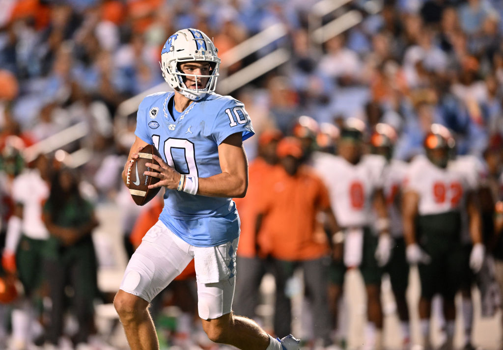 UNC QB Drake Maye Apologizes For Innocent Jab At Rival NC State | OutKick