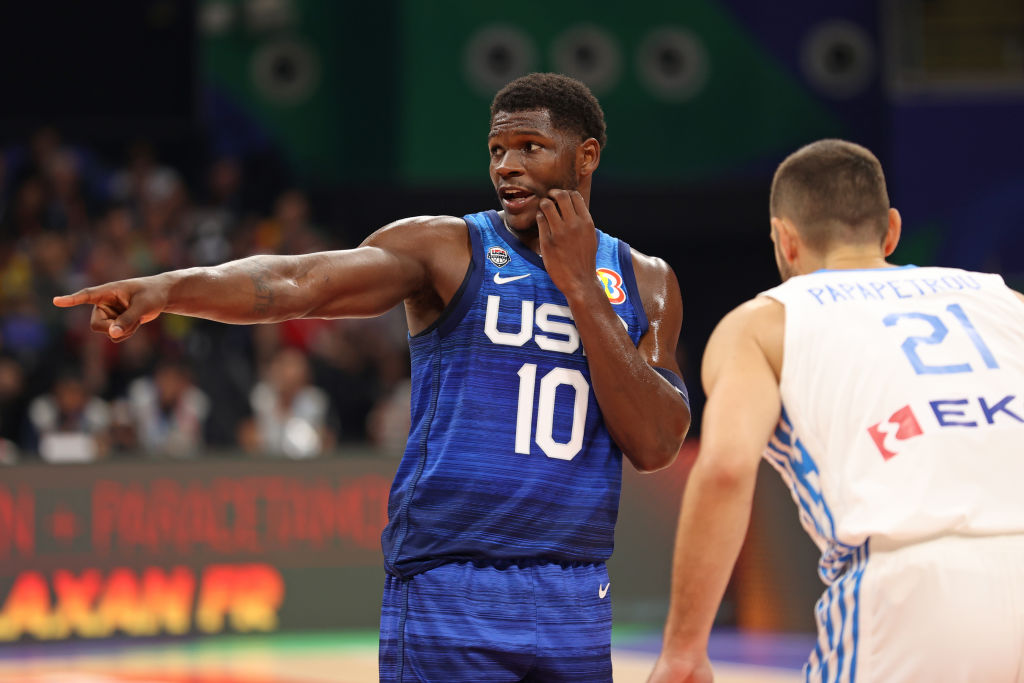 Anthony Edwards Screams Back At Fan At FIBA World Cup: Video | OutKick