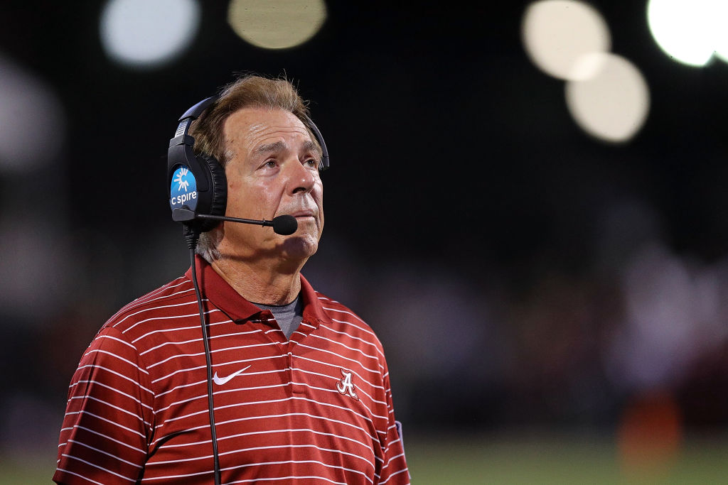 Nick Saban Explains His Crimson-Shot Eye, And You Shouldn't Be ...
