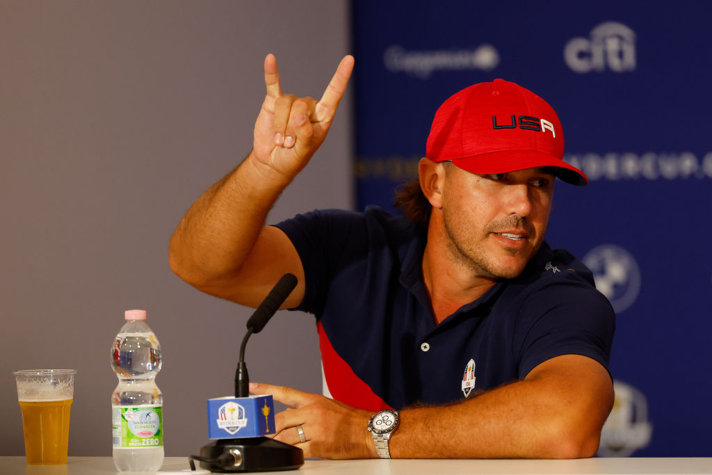 Brooks Koepka Posts Photo Of Ryder Cup Team Wearing LIV Gear | OutKick