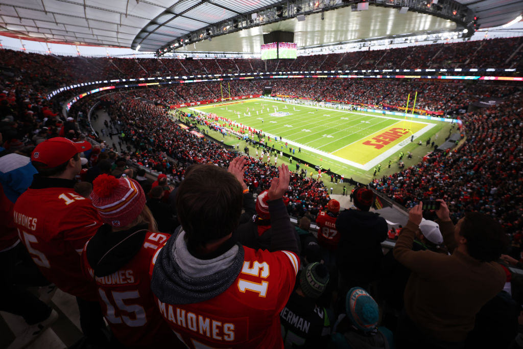 Fans In Germany Sing 'Country Roads' At Chiefs-Dolphins Game | OutKick