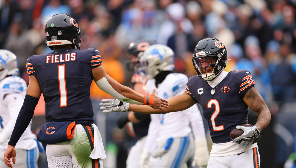 DJ Moore Endorses Justin Fields As Bears' QB Of The Future | OutKick