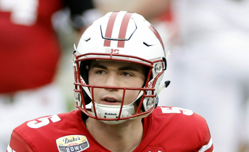 Wisconsin QB Graham Mertz Shows Signs Of Improvement - outkick | OutKick