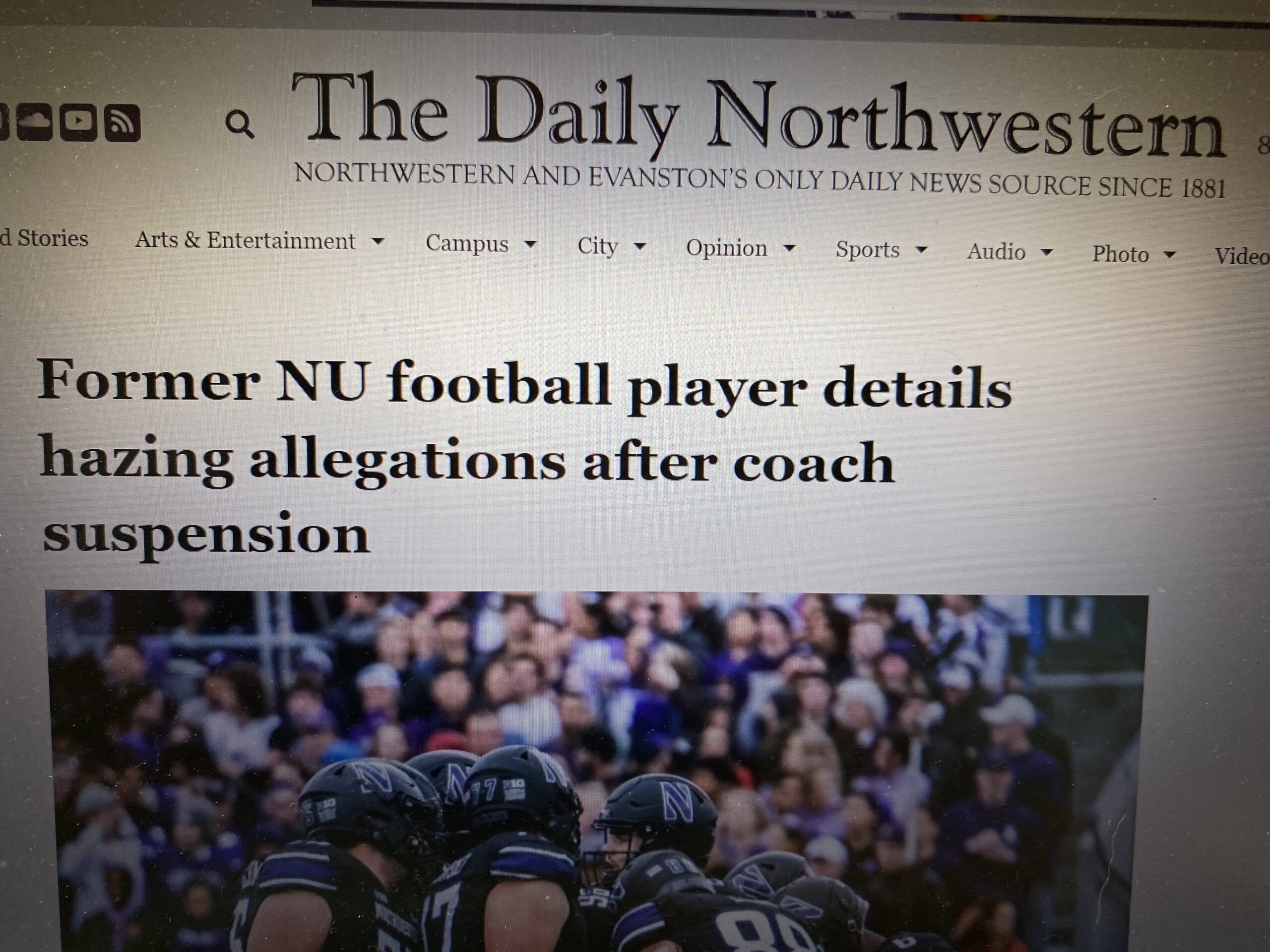 Northwestern Scandal: The Daily Northwestern Student Paper Scooped Its ...