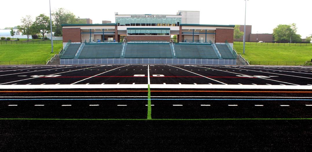D3 College Installs New Black Turf That Will Make Conditioning ...