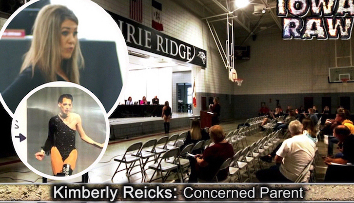 Iowa Mom Dresses In Drag Queen's Costume To Address School Board Over ...