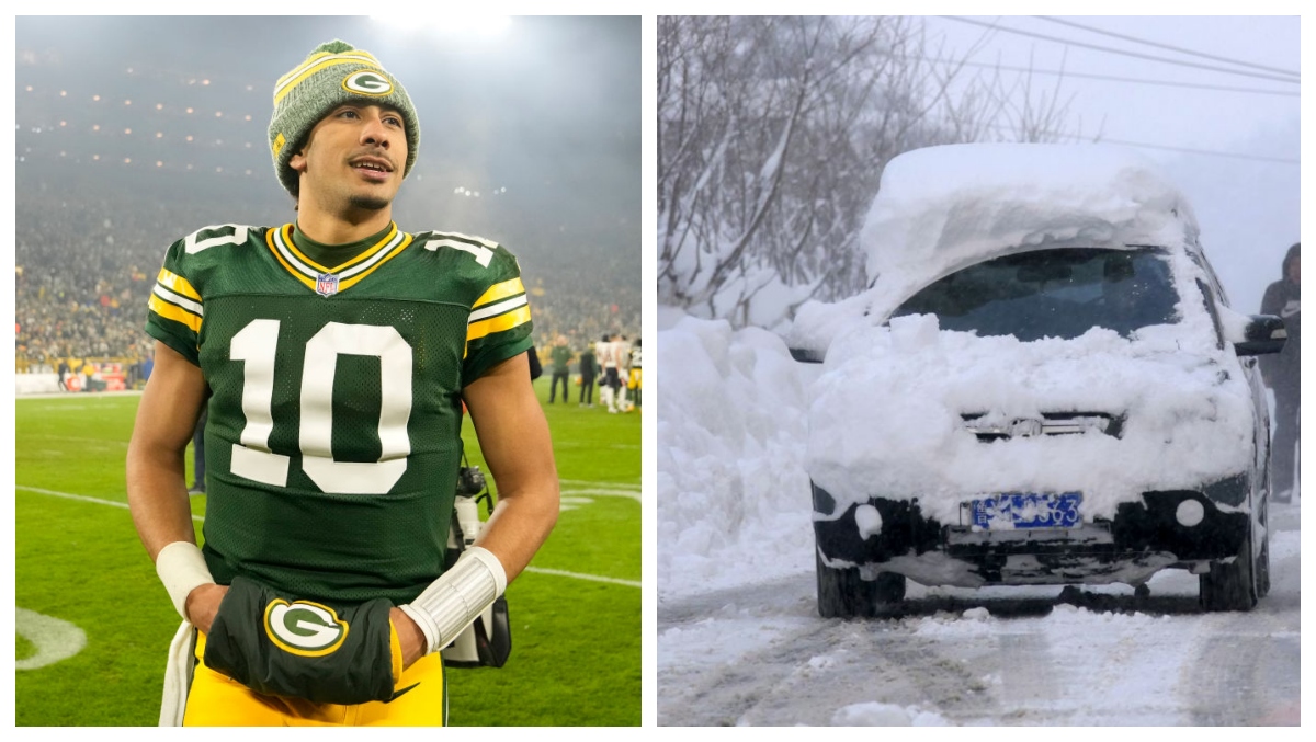 Good Karma: Jordan Love Helps Stranger That Was Stuck In Snow | OutKick