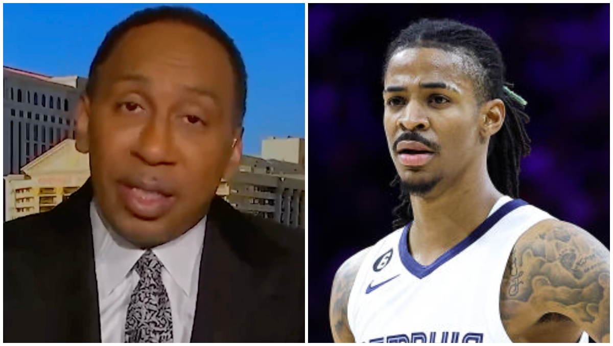 Stephen A. Smith Issues Ja Morant's Dad Blunt Message - outkick | OutKick