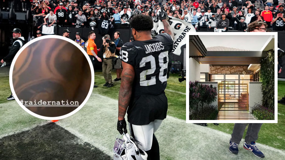 Free Agent Josh Jacobs Has Raiders Tattoo & Bought House In Las Vegas ...