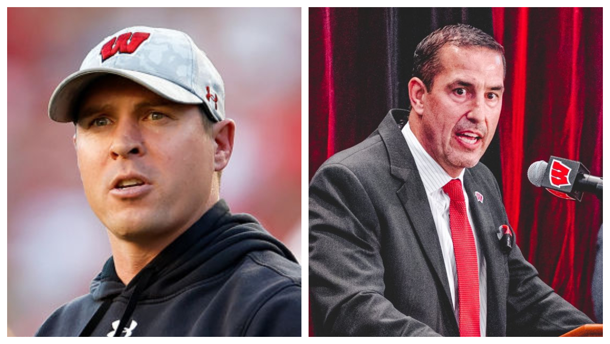 Jim Leonhard Leaves Wisconsin, Luke Fickell Reacts - outkick | OutKick