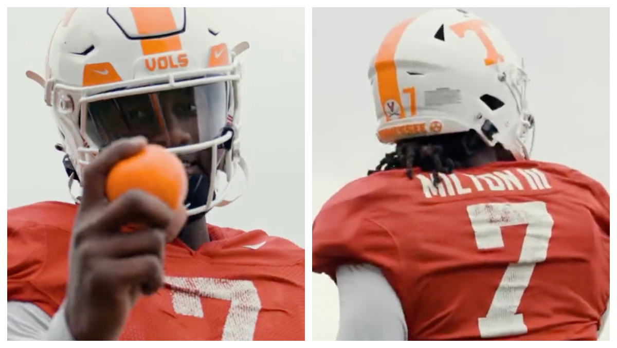 Joe Milton Throws An Orange 100 Yards: VIDEO - outkick | OutKick